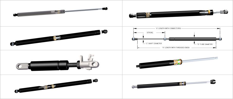 气弹簧的优越性能与机械弹簧的通用特性 - 广州铁盈弹簧科技有限公司